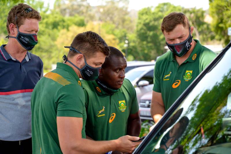 Springboks tackle Lonehill’s new off road track in the Land Rover ...