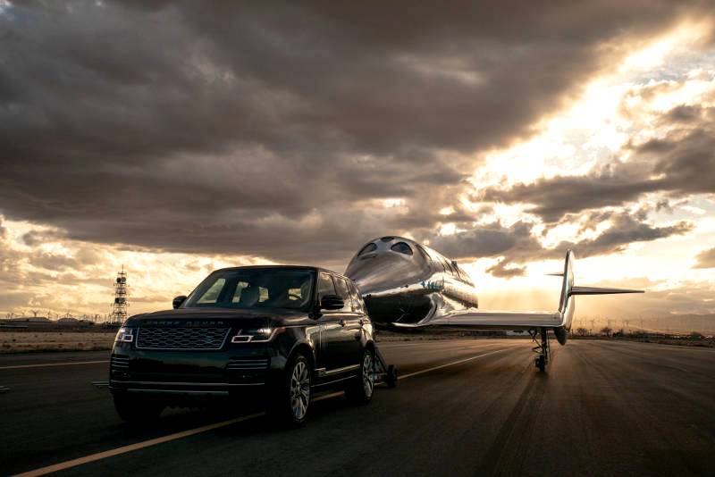 Virgin Galactic and Land Rover | Car Sales Portal
