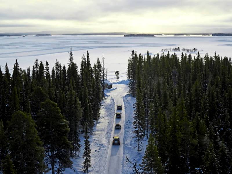 Ultimate arctic adventures on ice with Jaguar and Land Rover | Car ...