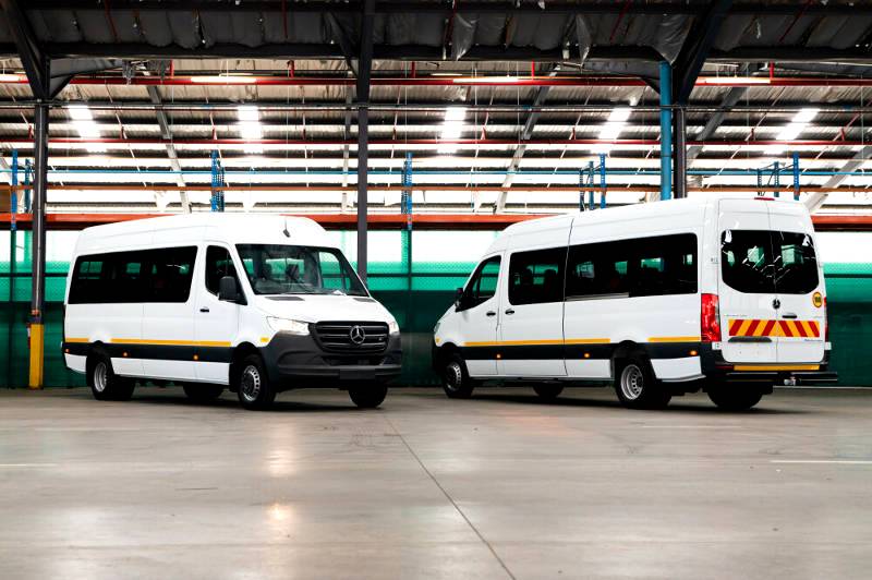 Mercedes-Benz Sprinter 23-seater local conversion to benefit taxi ...