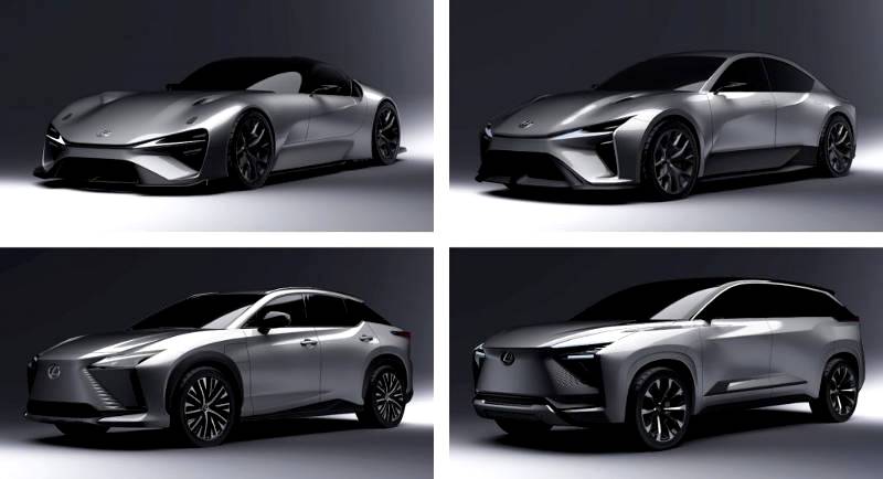 Design Preview Images of the all-new Lexus RZ 450e | Car Sales Portal