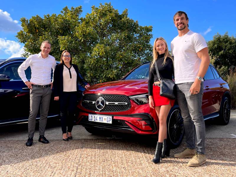 Mercedes-Benz Cars South Africa signs up power couple Eben and Anlia ...