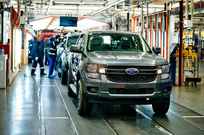 Ford Ramps up Production of Next-Gen Ranger, Continues Investing in ...