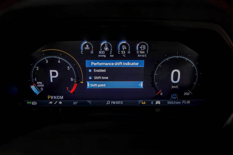 Performance Shift Indicator Borrowed From Mustang | Car Sales Portal