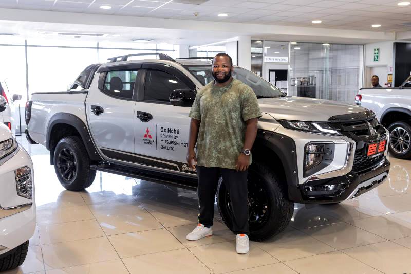 World Cup winner Ox Nché rewarded with Mitsubishi Triton Xtreme | Car ...
