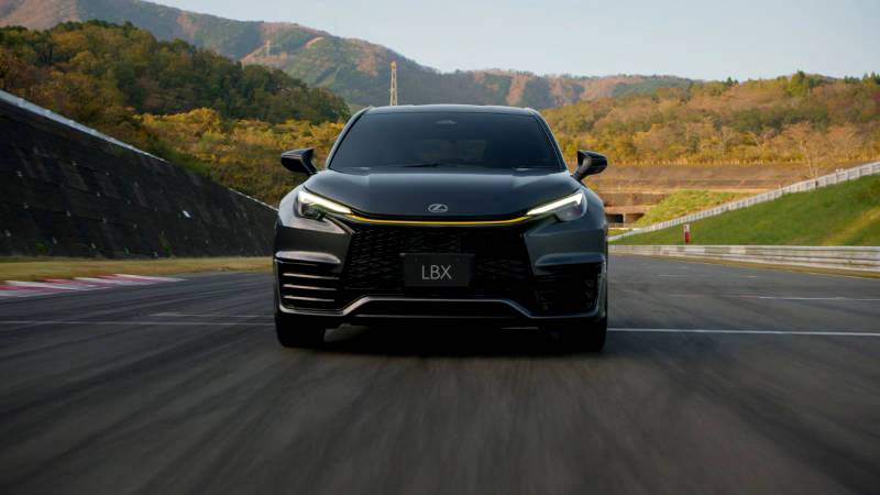HIGH-PERFORMANCE TAKE ON LEXUS DRIVING SIGNATURE WITH LBX MORIZO RR ...