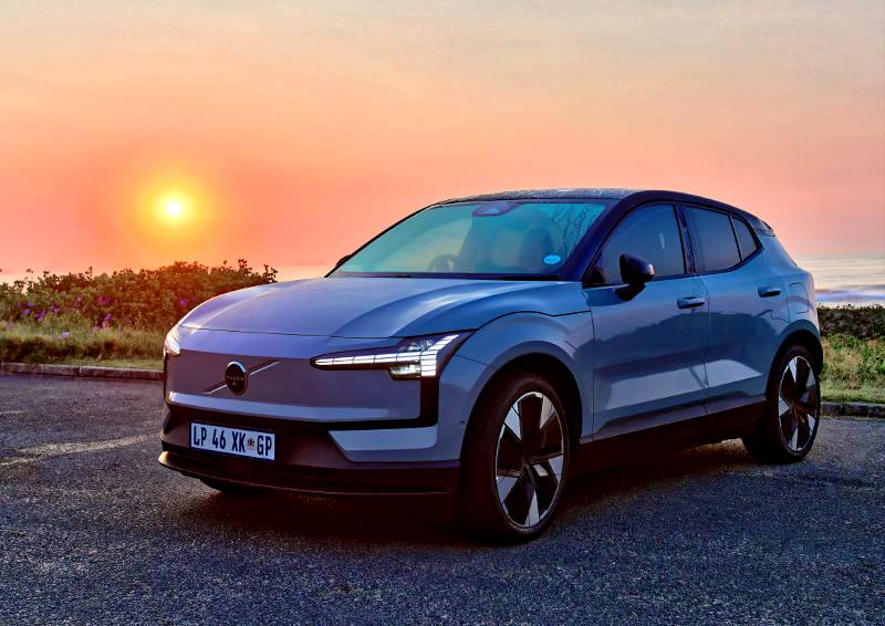 New Volvo EX30: first ‘Moss Yellow’ models touch down in SA | Car Sales ...