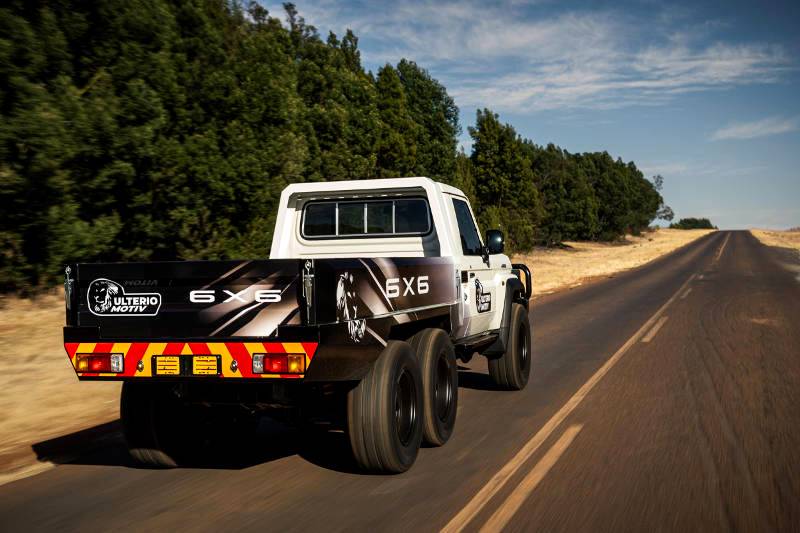 Ulterio Motiv launches with its first Land Cruiser 79 all-terrain 6x6 ...