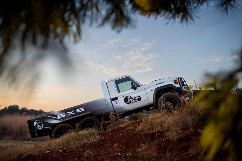 Ulterio Motiv launches with its first Land Cruiser 79 all-terrain 6x6 ...
