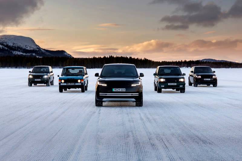 IMPRESSING ON THE ICE: RANGE ROVER ELECTRIC PROTOTYPES EXCEL IN LATEST ...