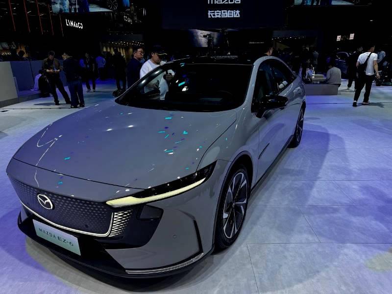 Mazda Unveils MAZDA EZ-60 New Electric SUV at Auto Shanghai 2025 | Car ...